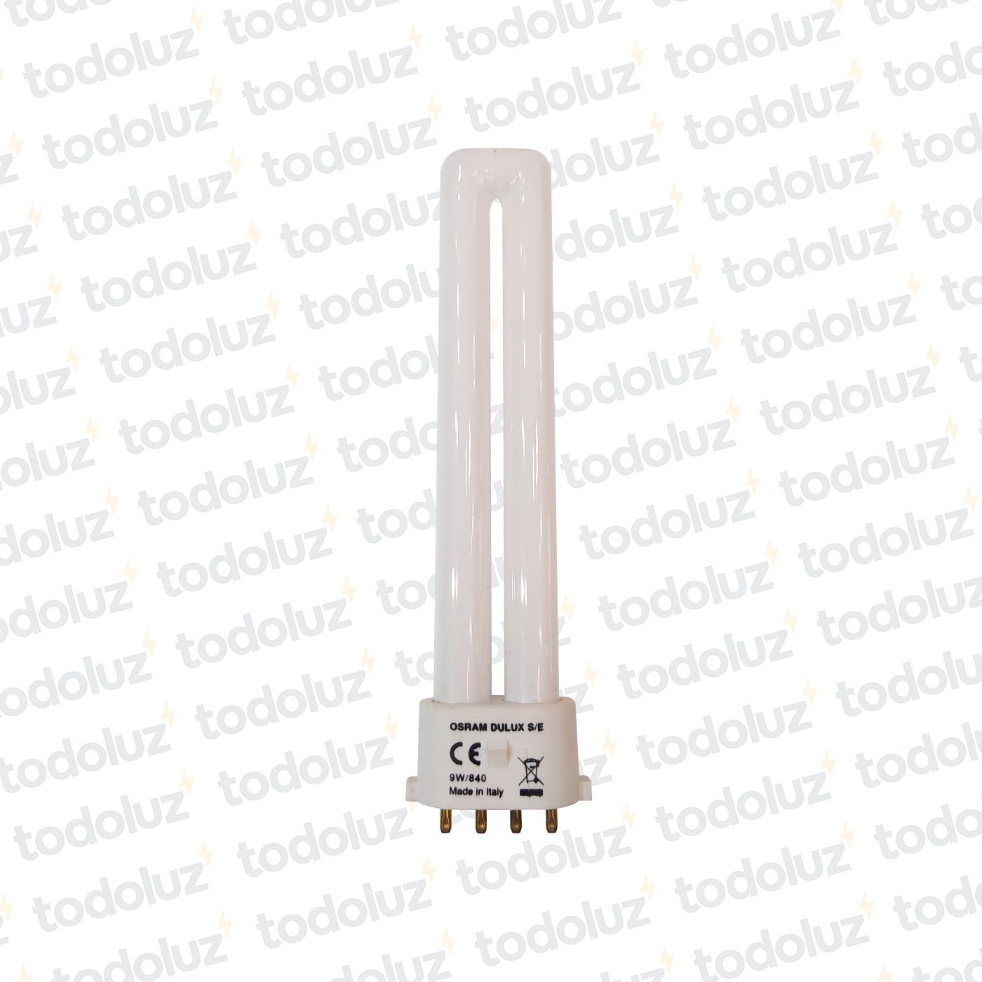 Lamp. Compacta Dulux 9W 2G7 4000°k Osram (DE REMATE) - todoluz