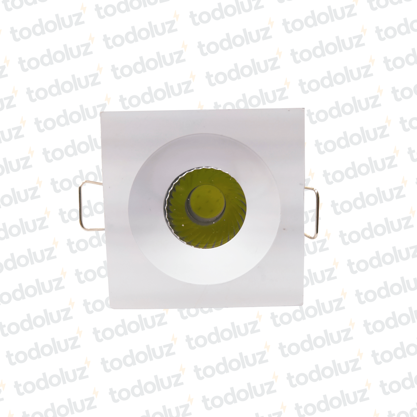 Spot Emb. Mini Cuad. Blanco Led 3W 3000°k (45x45mm) (52.169) - todoluz