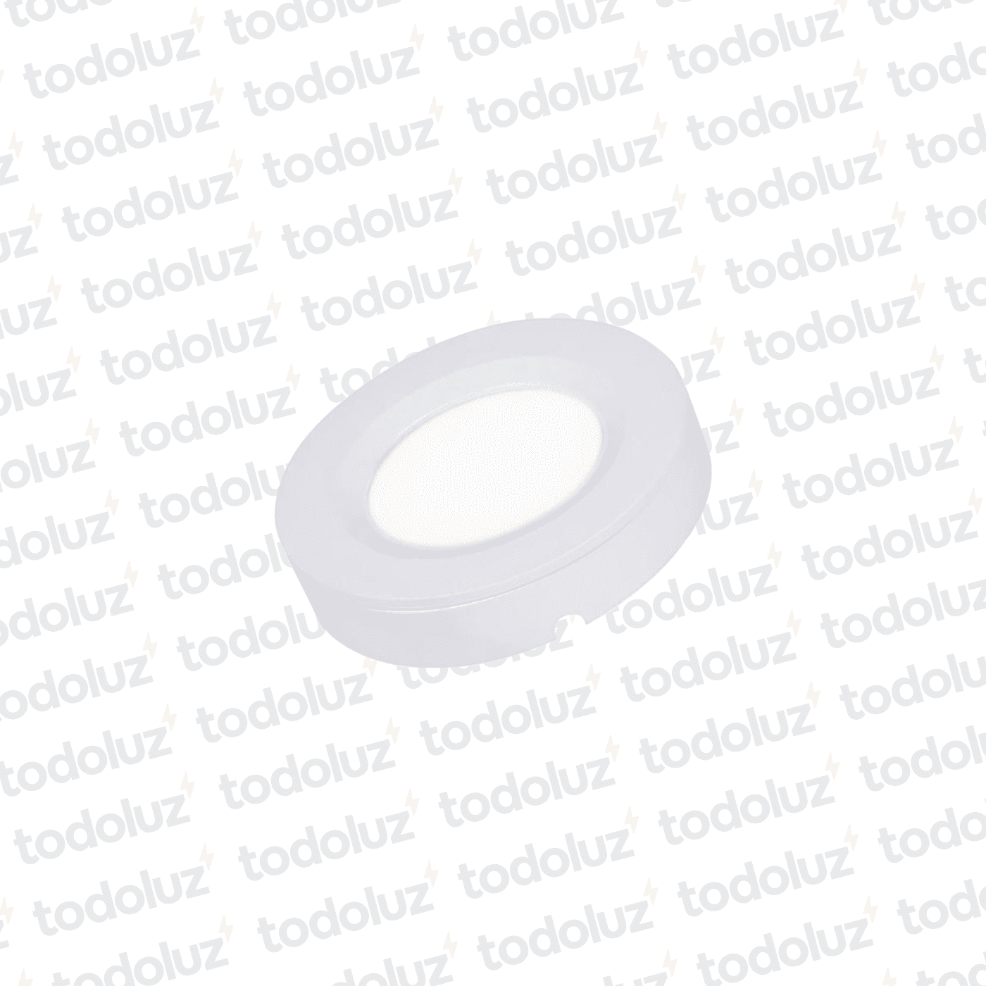Spot Led Redondo Embutir/Adosar 2W 6500°k (ø70x15mm) - todoluz