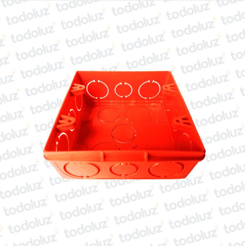 Caja Cuadrada 4x4 Antillama Tigre - todoluz